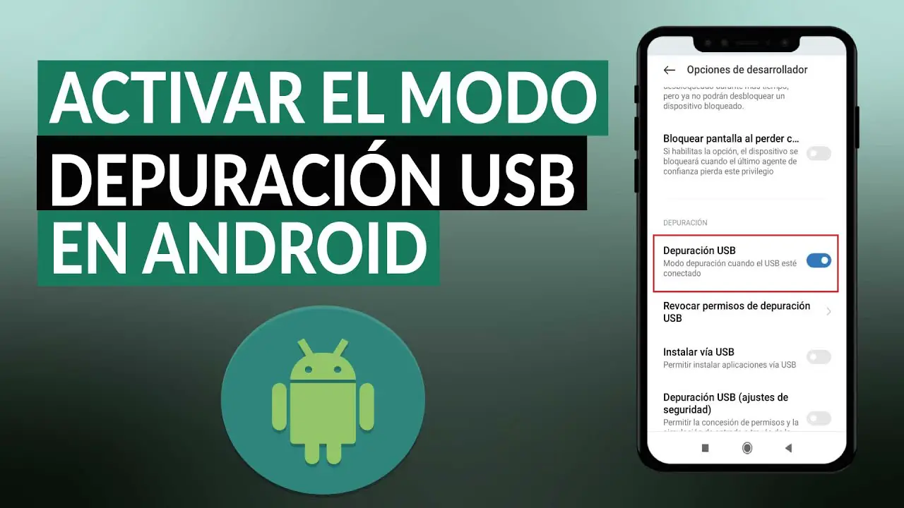 Activar depuracion de usb en android – PitchAndroid