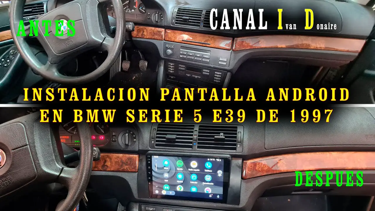 Pantalla android bmw e39 – PitchAndroid