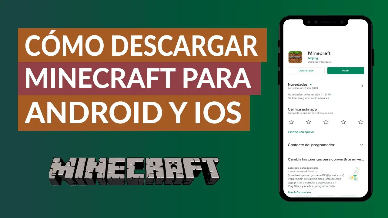 Bajar minecraft para android – PitchAndroid