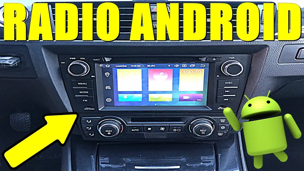 Radio android para bmw e90 – PitchAndroid