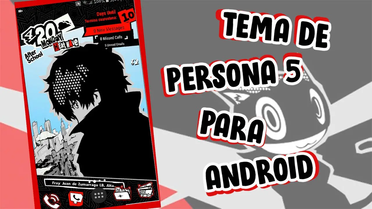 Persona 5 theme android – PitchAndroid